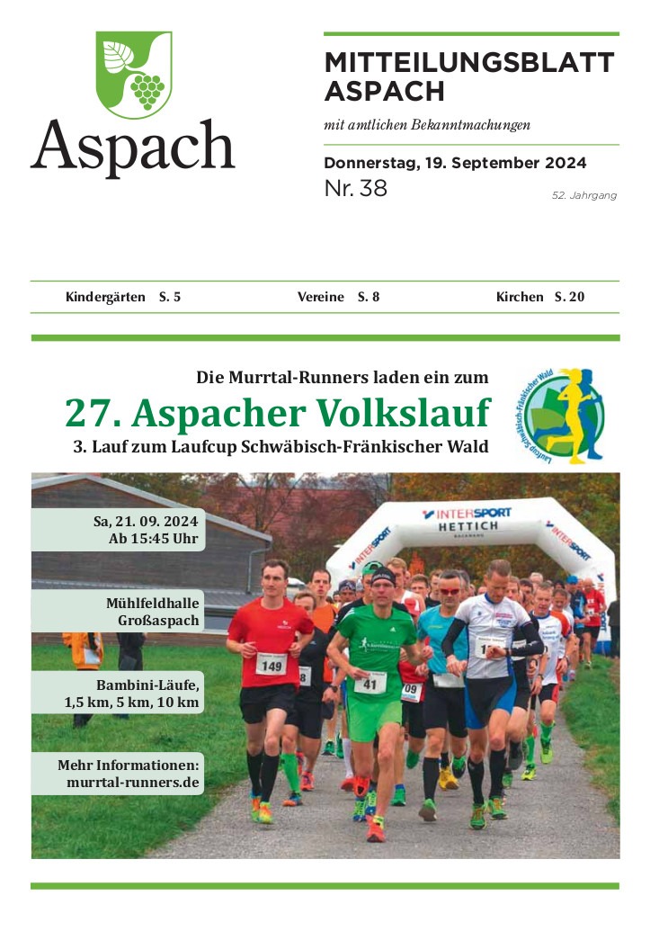 Mitteilungsblatt Knöpfle Druck